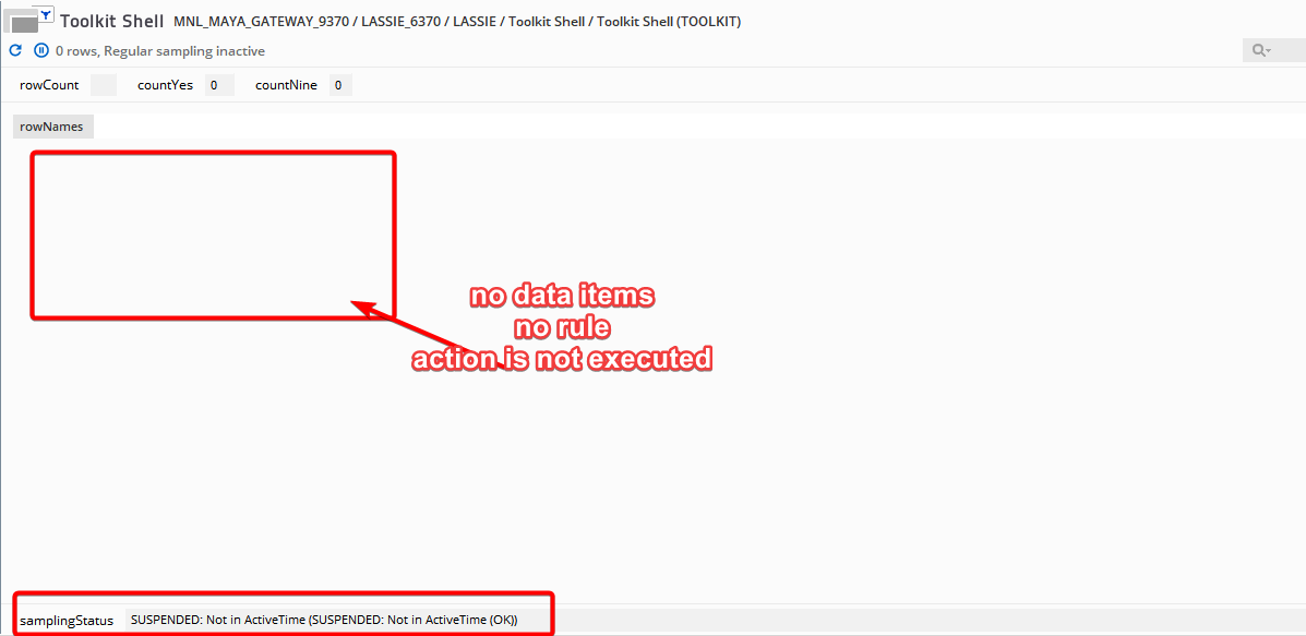 Geneos - Actions and Active Times – Support - ITRS Group